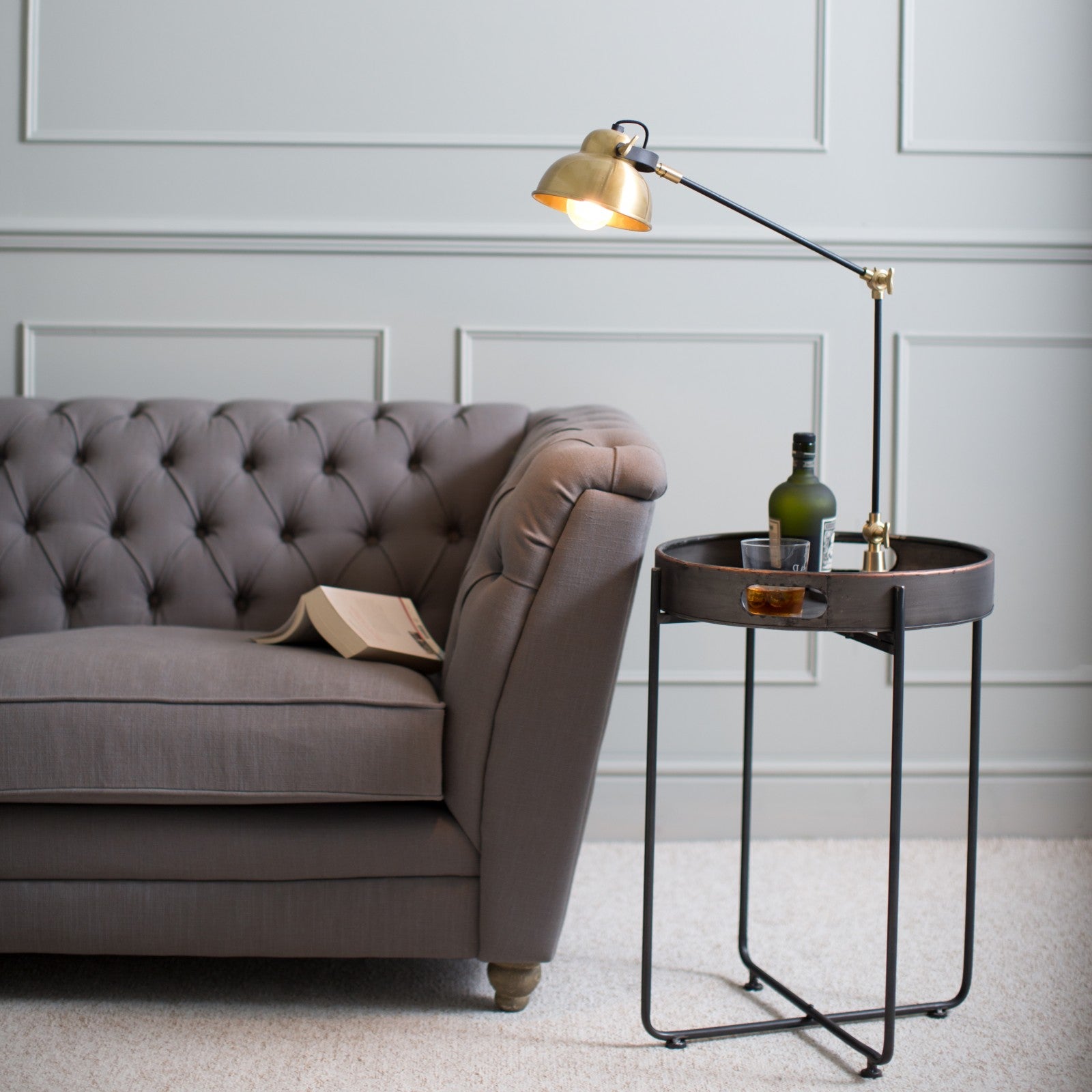 Metal Tray Side Table – LivingZtyle.com