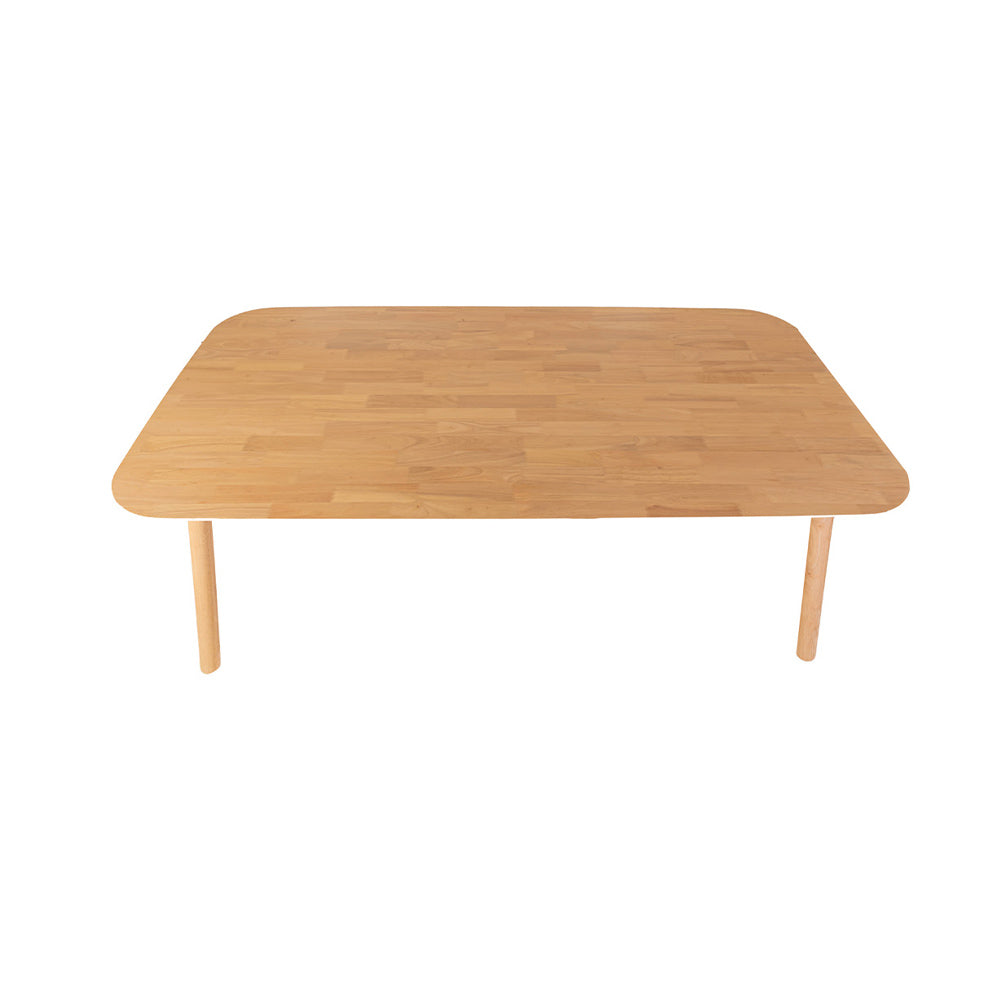 Tiber 6-8 Seat Dining Table, Rubberwood – LivingZtyle.com